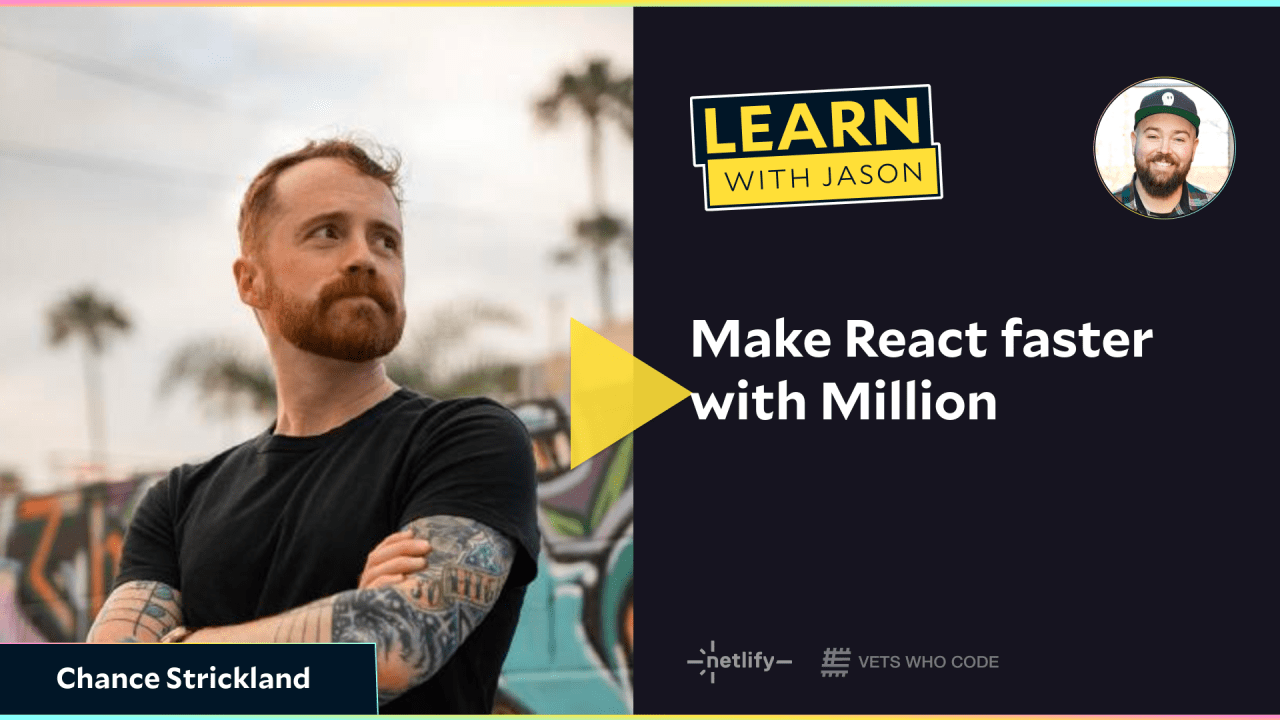 Make React faster with Million Make React faster with Million